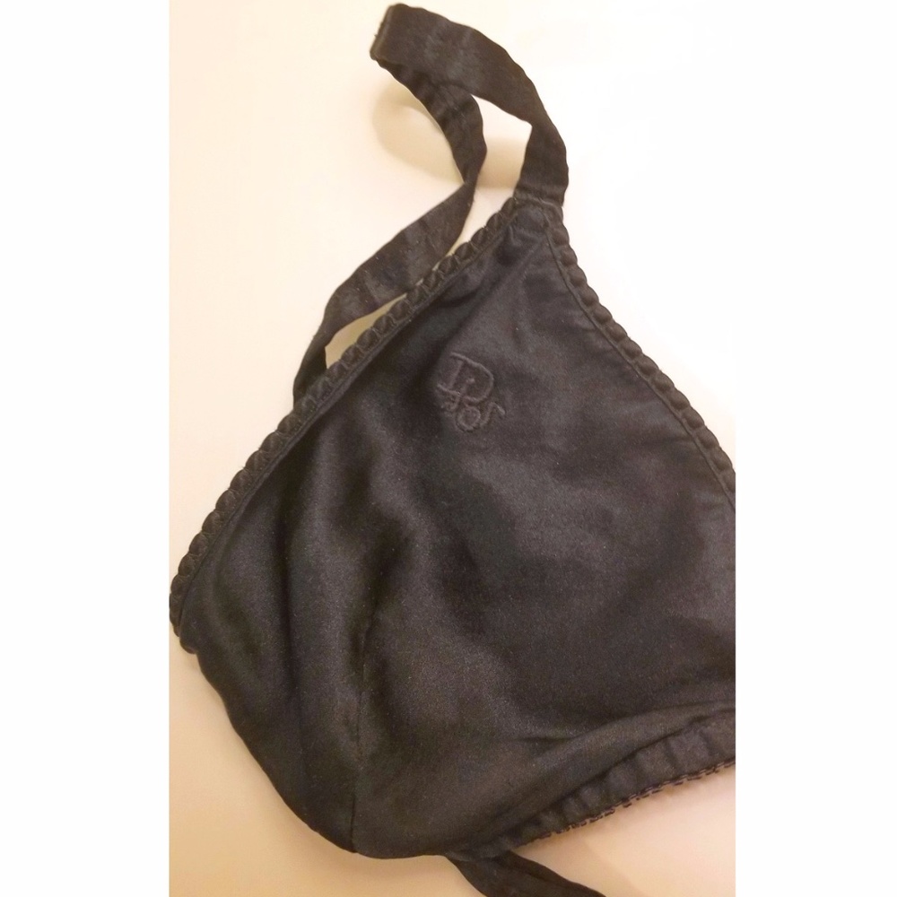 Christian Dior Silk String Bra - Vintage - Gem